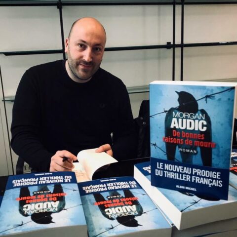 Morgan Audic professeur et auteur de thrillers - EFLC